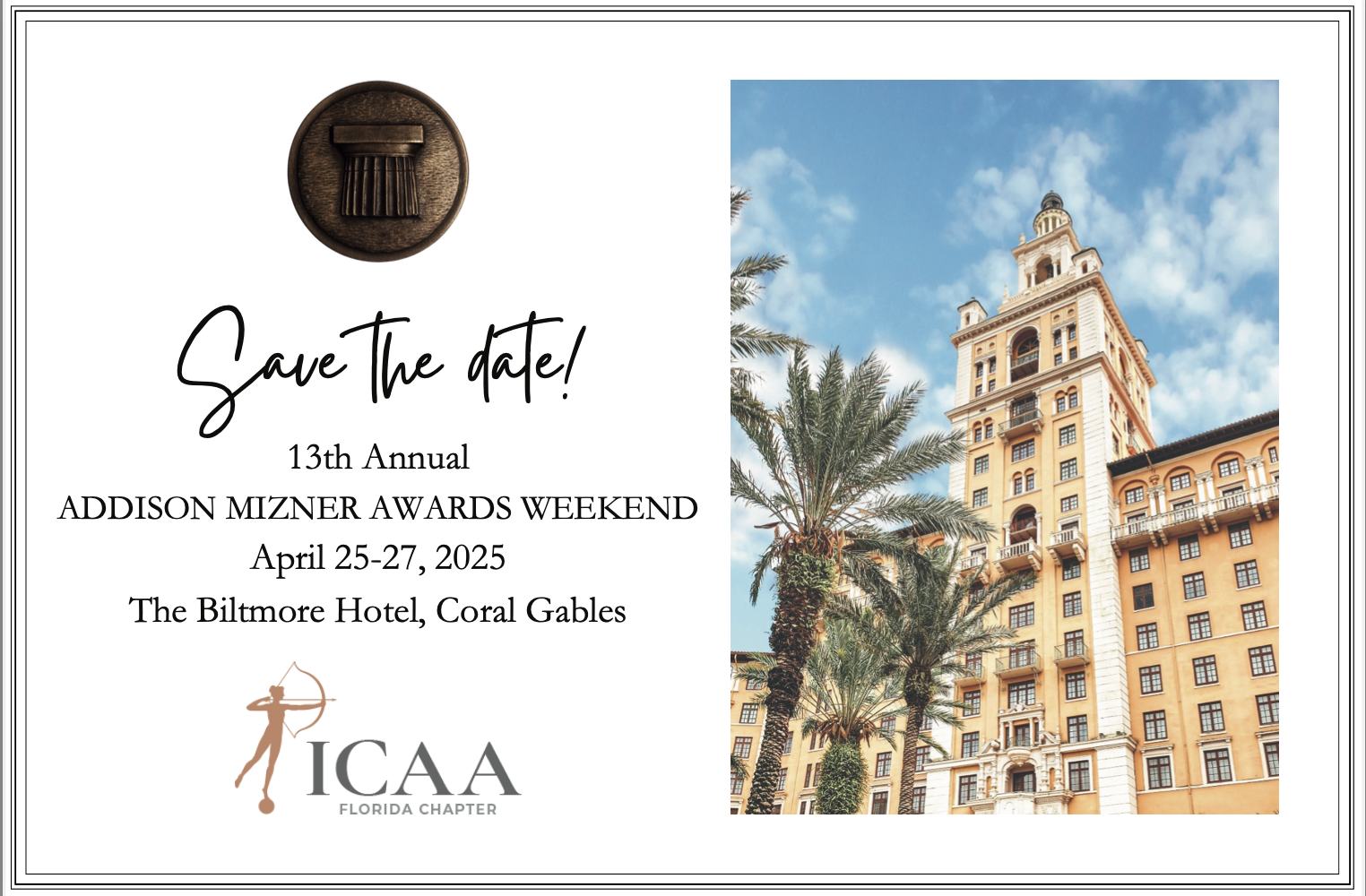 Addison Mizner Awards - Institute of Classical Architecture & Art